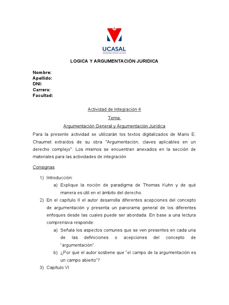 Actividad de IntegraciÃ N IV | PDF