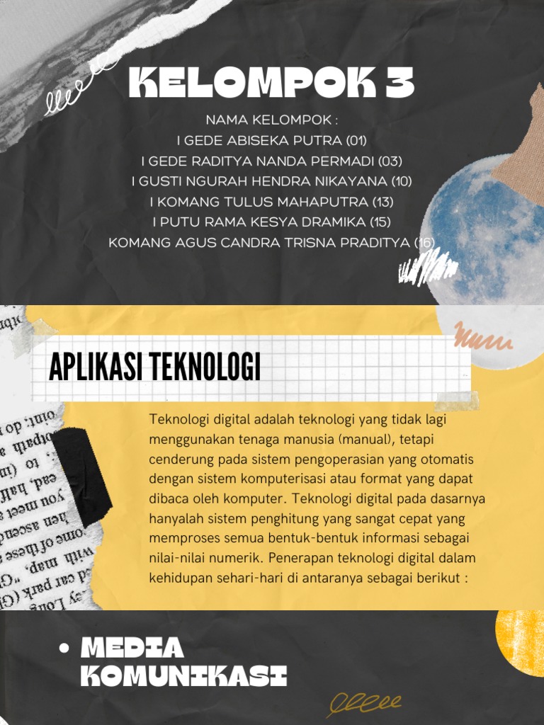 KLP 3 APLIKASI TEKNOLOGI | PDF