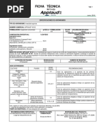 Ficha Técnica de ACRAMITE® 50 WS | PDF