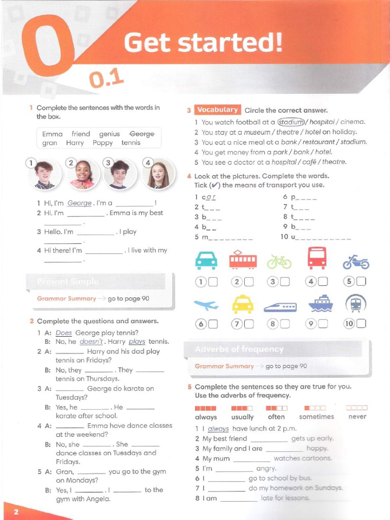 Go Getter 3 Workbook-3-2 PDF | PDF