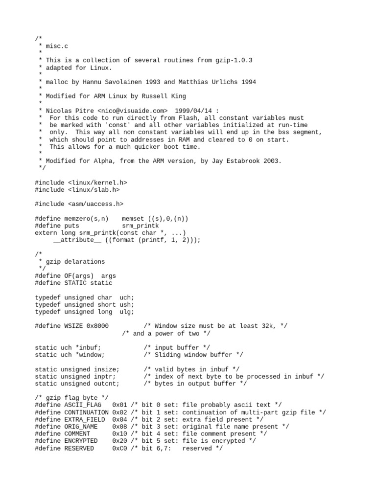 Misc C | PDF | Computer Programming | Computing