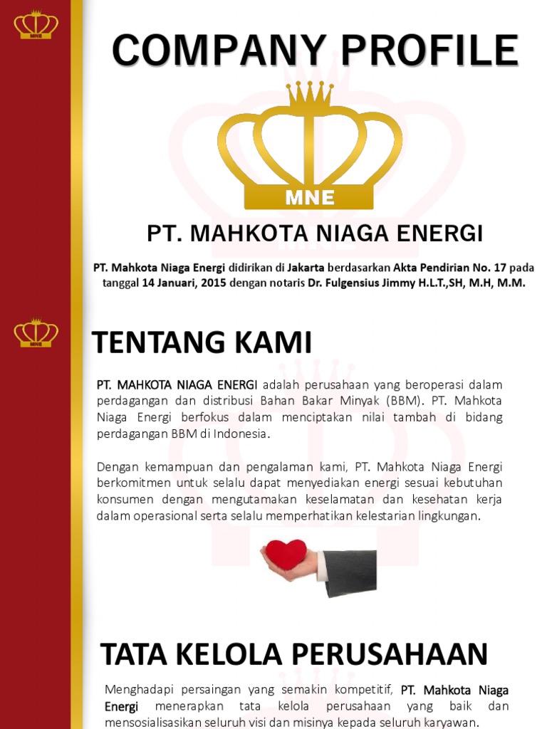 Company Profile Mne 2021 | PDF