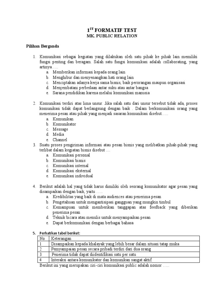 1ST Formatif Test | PDF