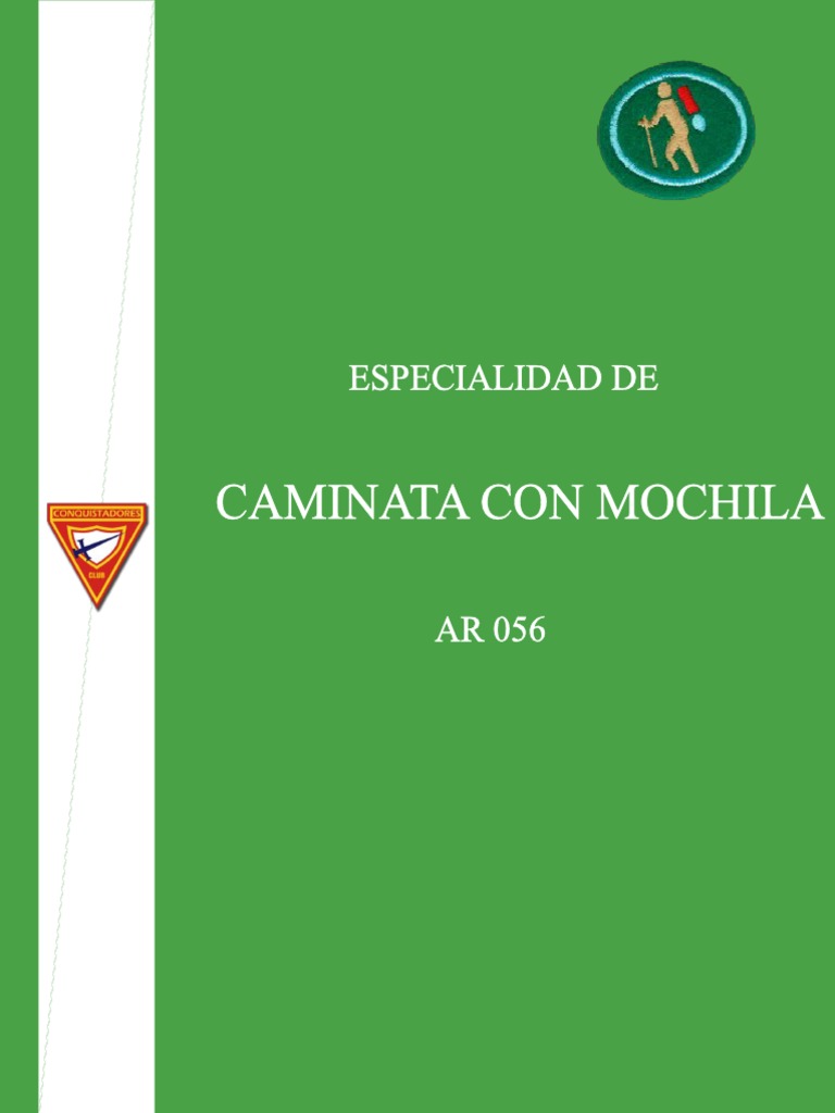 Especialidad de Caminata Con Mochila | PDF | Reloj | Deshidración Especialidad de Caminata Con Mochila | PDF | Reloj | Deshidración