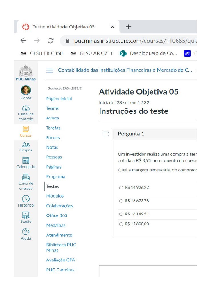 Atividade Objetiva 05 | PDF