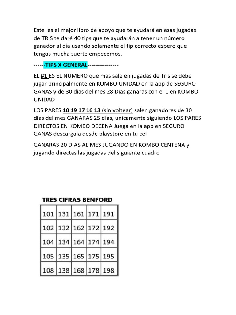 Tips Del Tris PDF | PDF