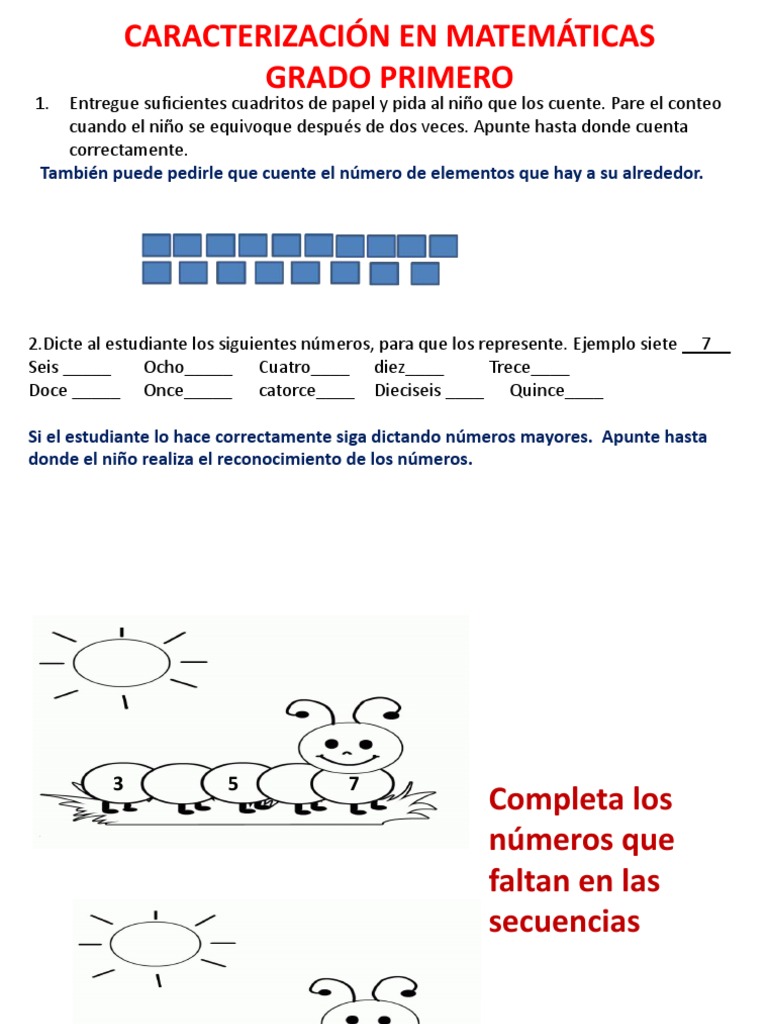 Prueba Matemáticas Grado 1 | PDF | Crecimiento personal y profesional ...