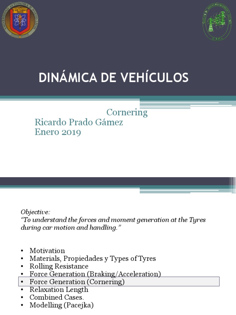 Modulo 1 - Cornering | PDF | Steering | Vehicles