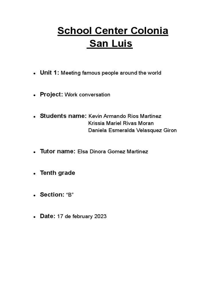 Project English-2 PDF | PDF