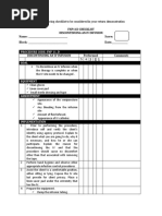 IV Cannulation Checklist | PDF | Intravenous Therapy | Vein