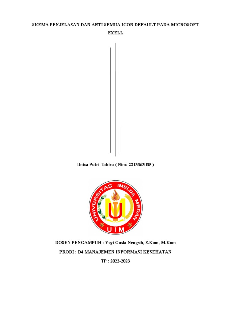 Arti dan Fungsi Ikon di Excel | PDF | Metode & Bahan Ajar | Komputer