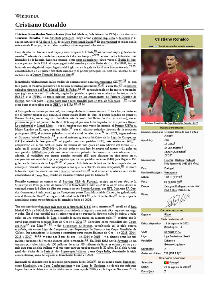 Cristiano Ronaldo PDF | PDF | Manchester United FC | Lionel Messi
