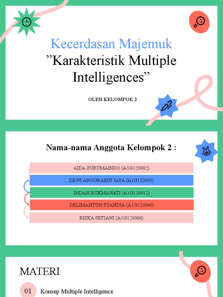 Kecerdasan Majemuk - Kel. 2 | PDF