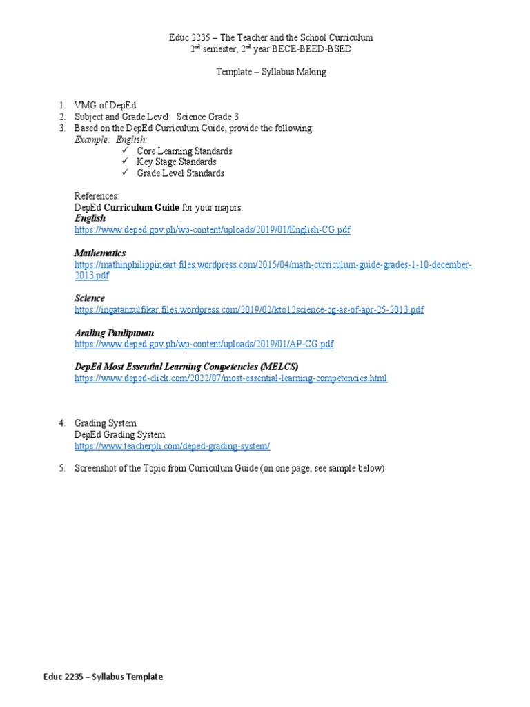 Temp - Syllabus Making | PDF | Technology & Engineering