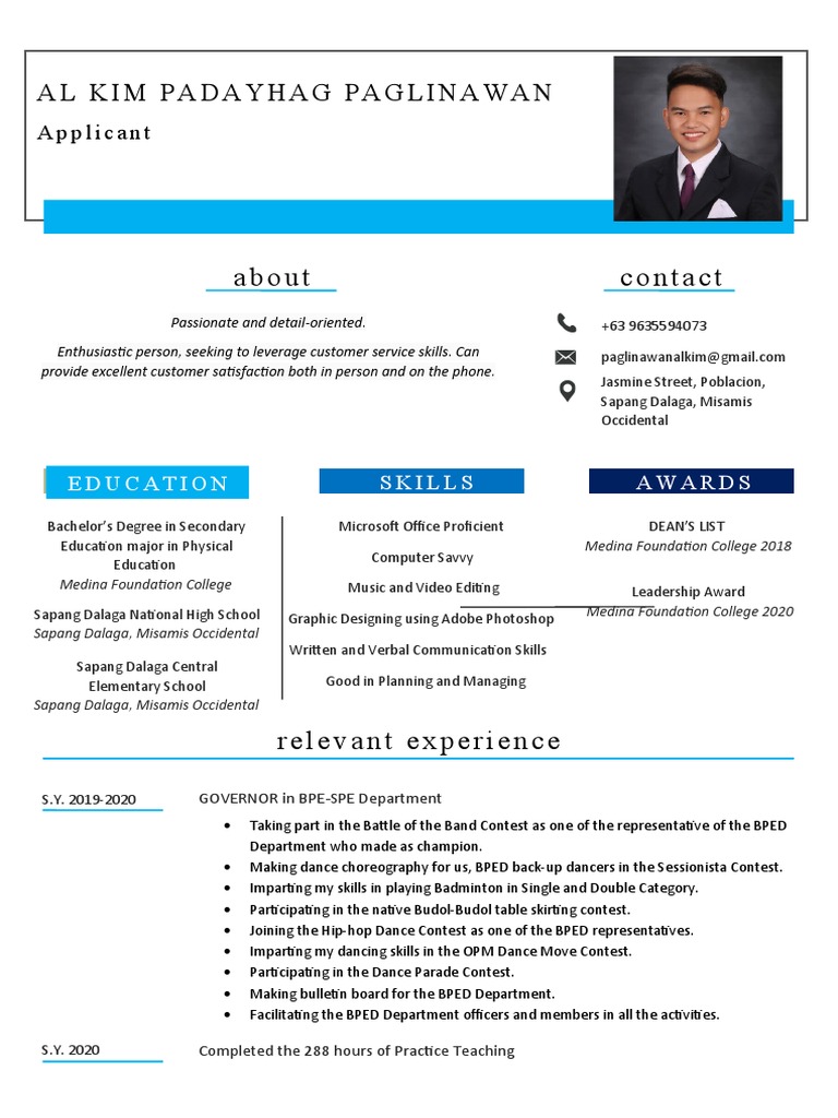 Resume For Job | PDF