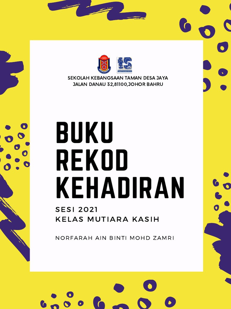 Cover Buku Kehadiran PDF | PDF