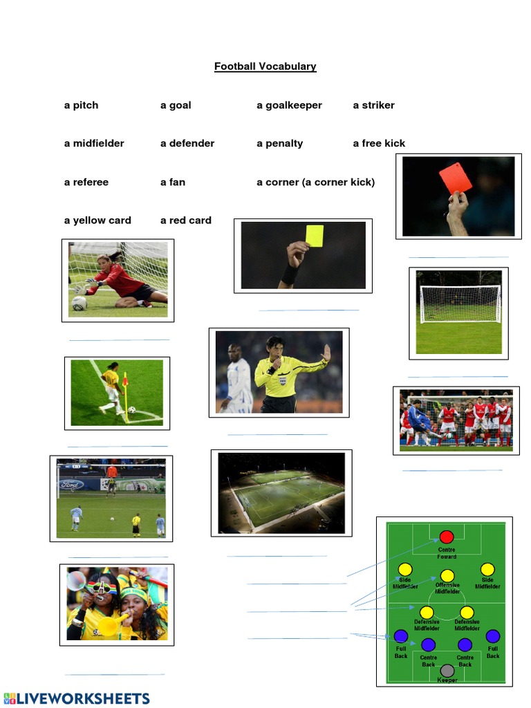 Vocabulary Football PDF | PDF