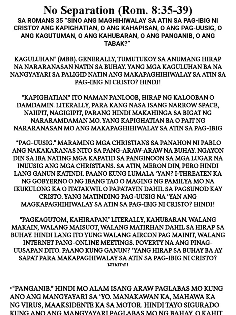 No Separation (Rom | PDF