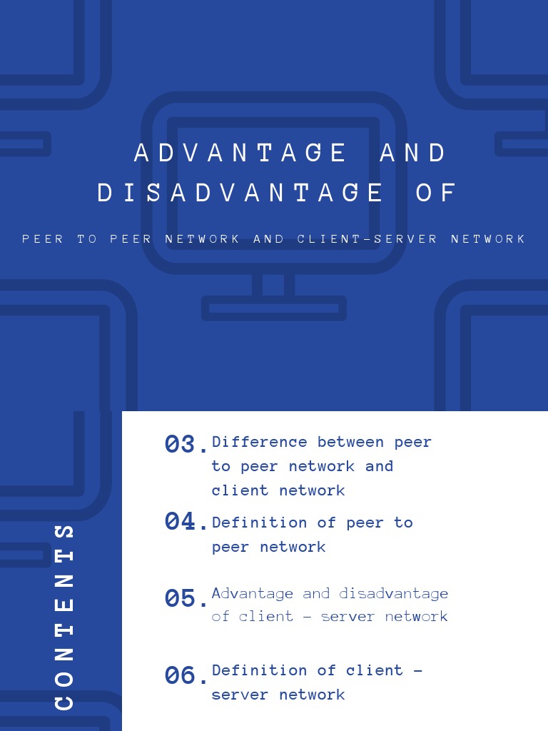 Advantage and Disadvantage | PDF | Client–Server Model | Server (Computing)