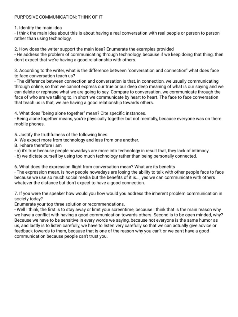 GRR | Download Free PDF | Communication | Conversation