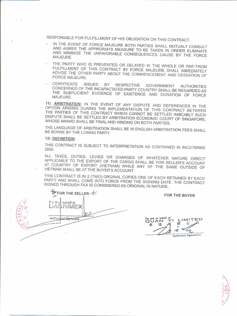 Contract P. 3 | PDF