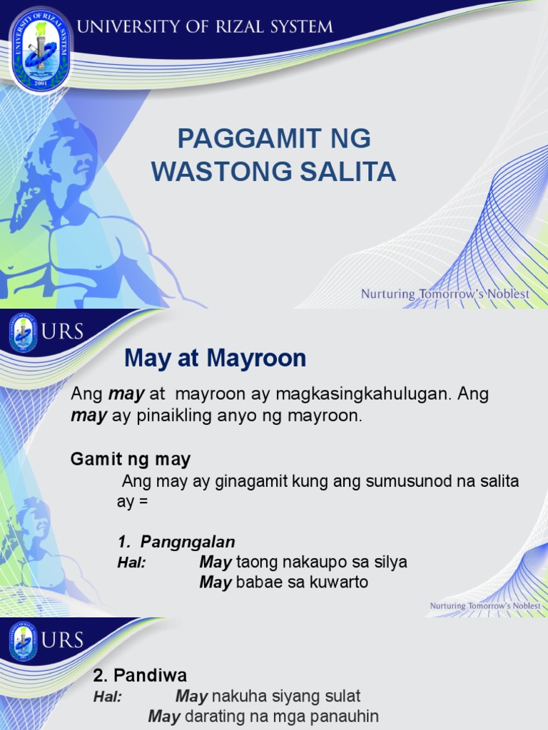 Y 1P 11 14paggamit NG Wastong Salita | PDF