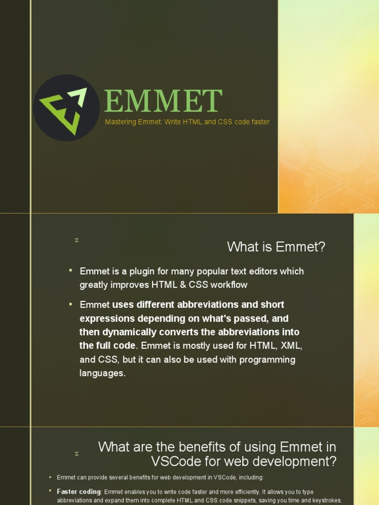 EMMET | PDF