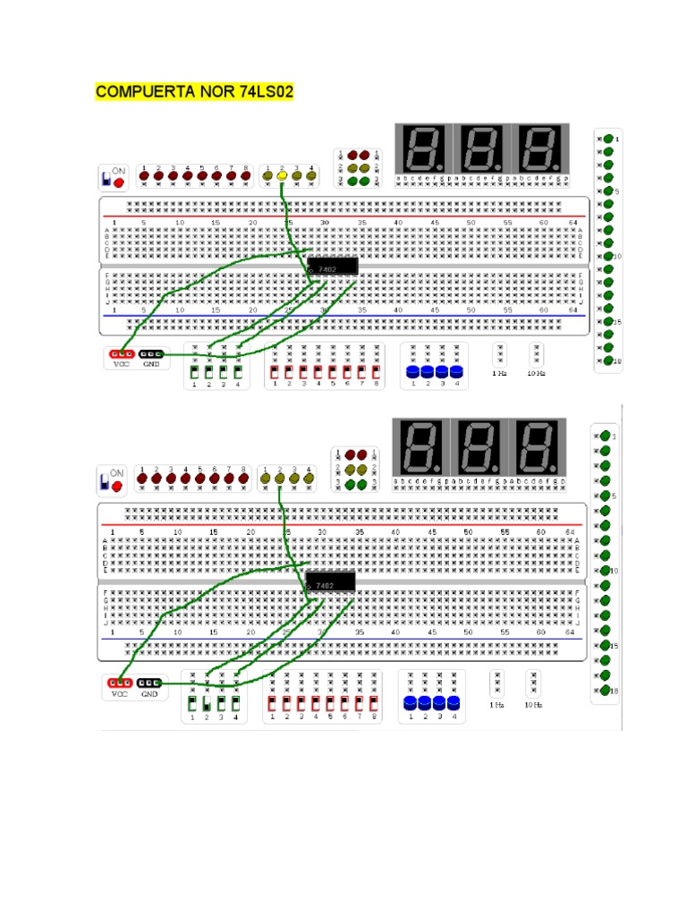 Compuerta Nor 7402 | PDF