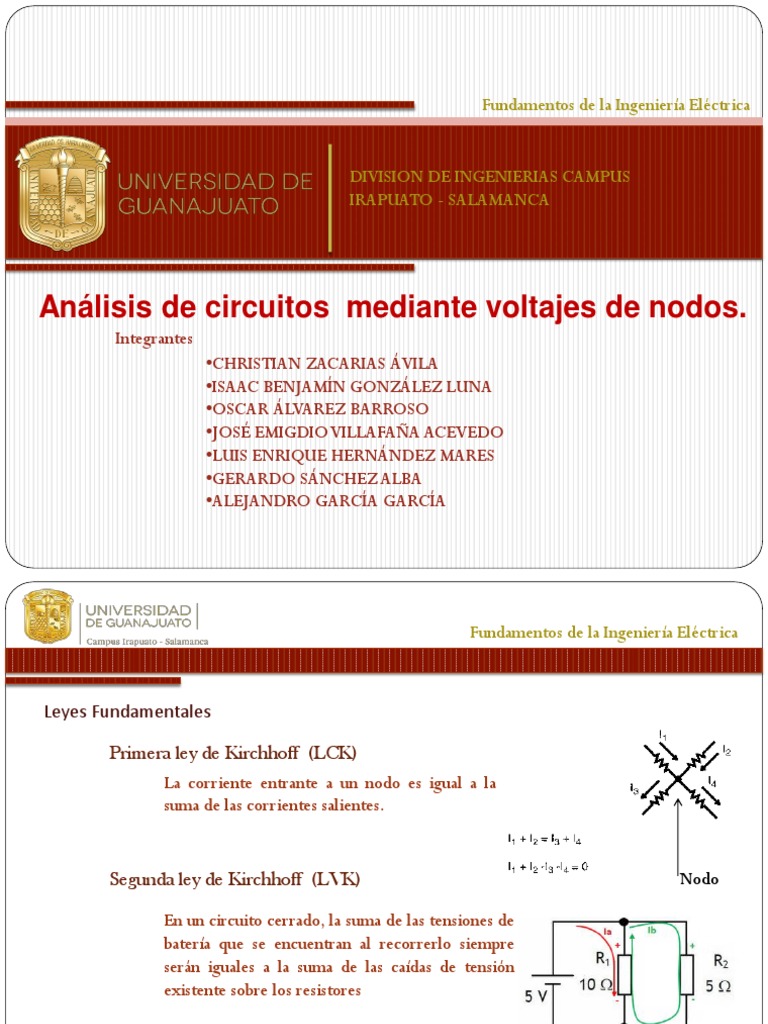 Exp 1-Metodo Nodo Supernodo | PDF | voltaje | Ciencias fisicas