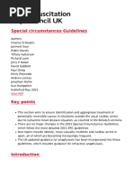 AHA ACLS Megacode Scenarios | PDF | Cardiopulmonary Resuscitation ...