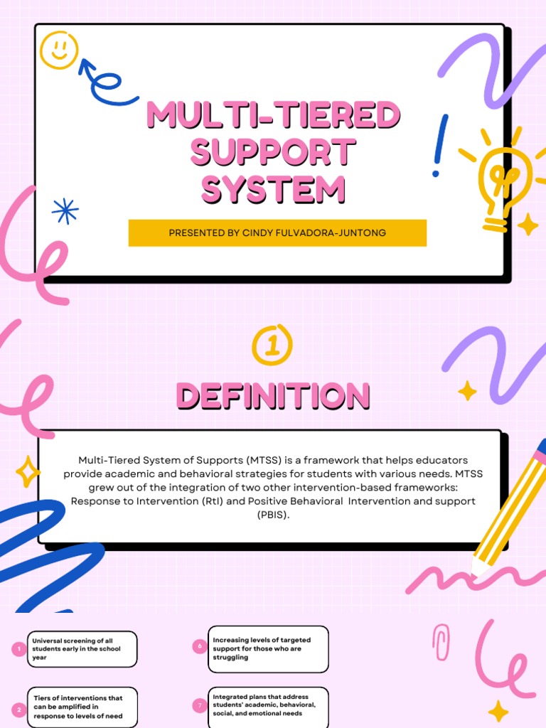 Multi-Tiered Support System | PDF