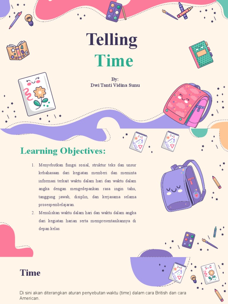 Telling Time Kelas 7 Pdf