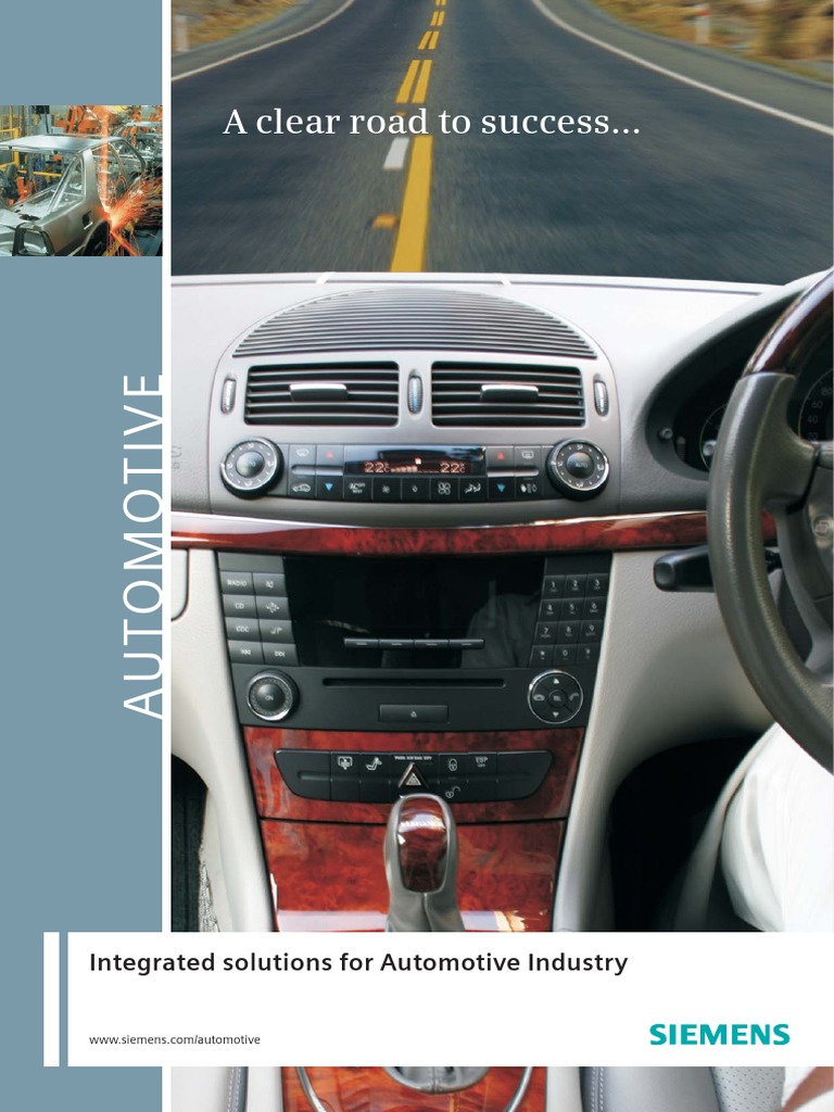 Siemens Automotive Solutions Overview | PDF | Automation | Logistics