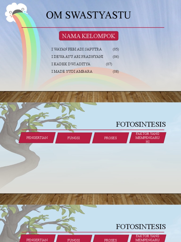 PPT FOTOSINTESIS | PDF
