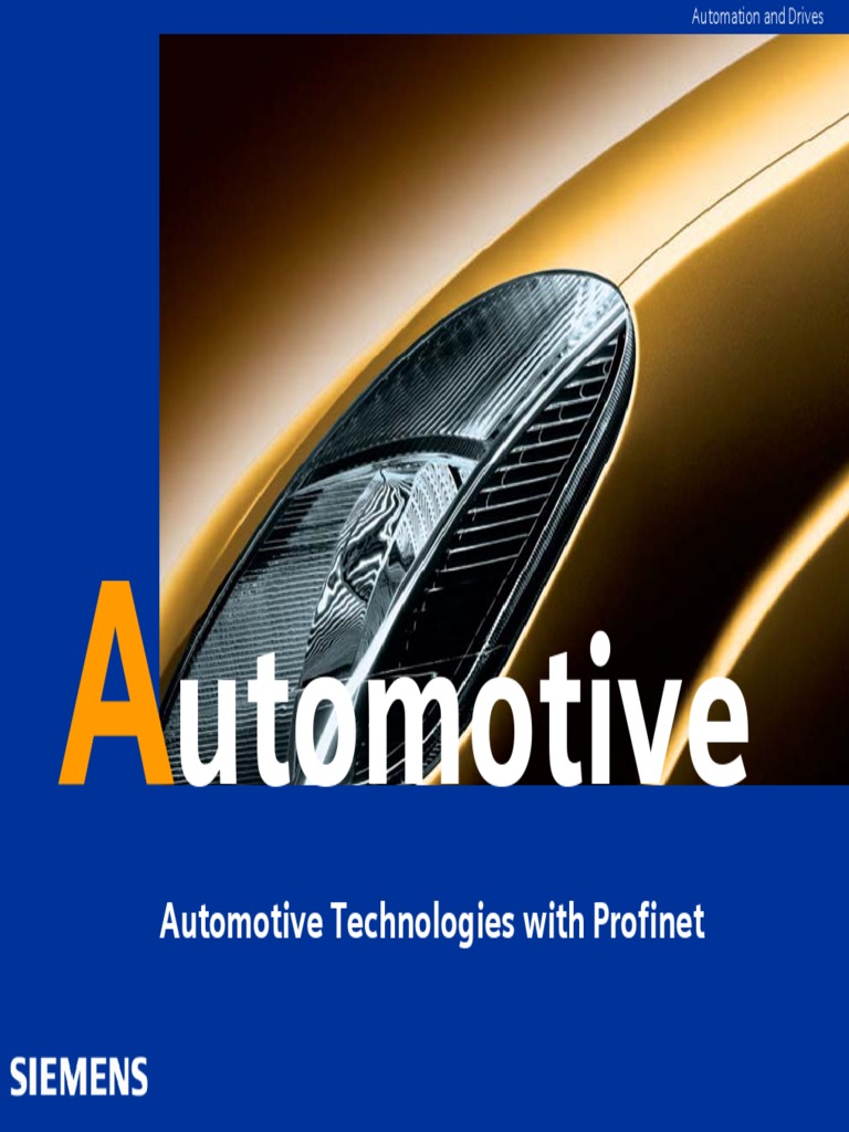 Profinet Applications - VW PDF | PDF | Computing | Computer Engineering