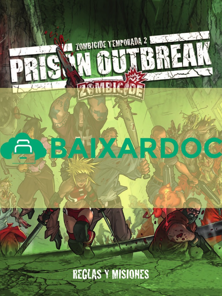 Manual de Reglas Zombicide s2 Prison Outbreak Esp PDF | PDF
