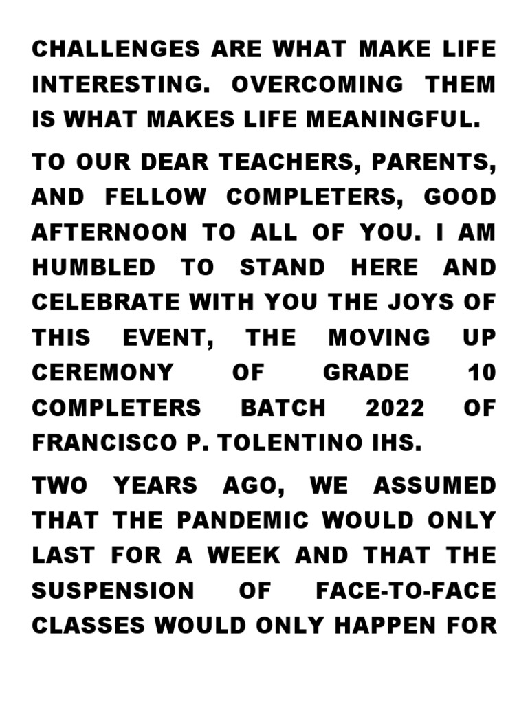 Challenges Are What Make Life Interesting | PDF | Gratitude | Psychology