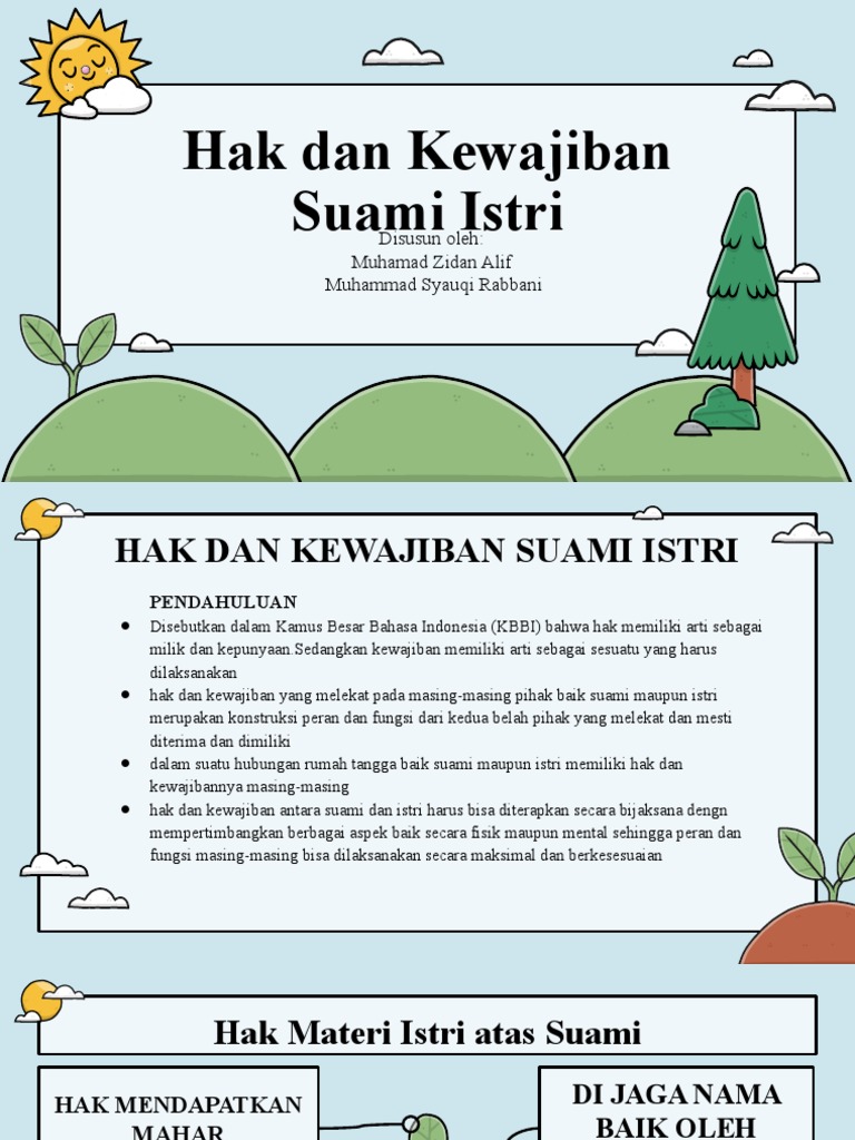 Hak Dan Kewajiban Suami Istri Pdf