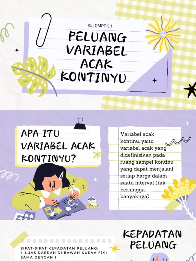 Variabel Acak Kontinu Revisi PDF | PDF