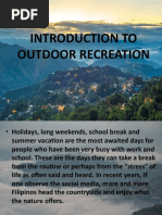 Active and Passive Recreation Examples | PDF