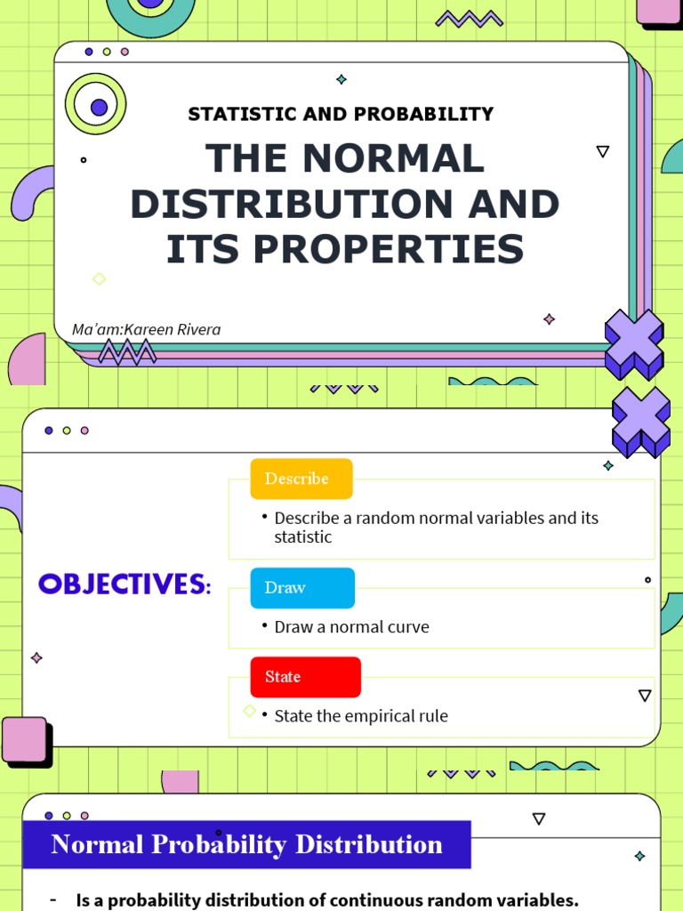 Normal Distribution Properties Explained | PDF | Normal Distribution ...