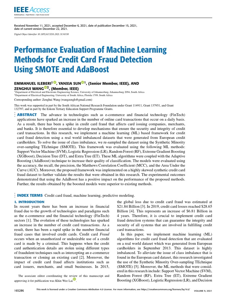 Credit Card | PDF | Machine Learning | Receiver Operating Characteristic