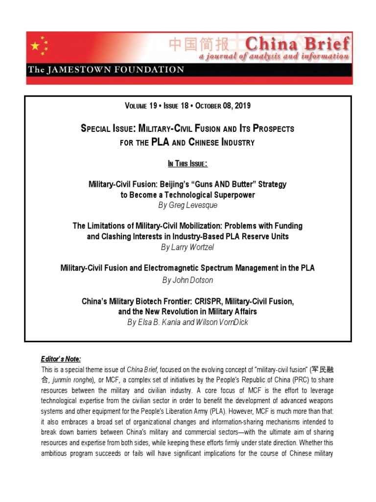 China Military BioTech - Read-the-10-08-2019-CB-Issue-in-PDF2 | PDF ...