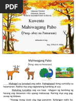 DLP - Filipino 4 - q4 - Week 2 - Panghalip Pamanggit | PDF