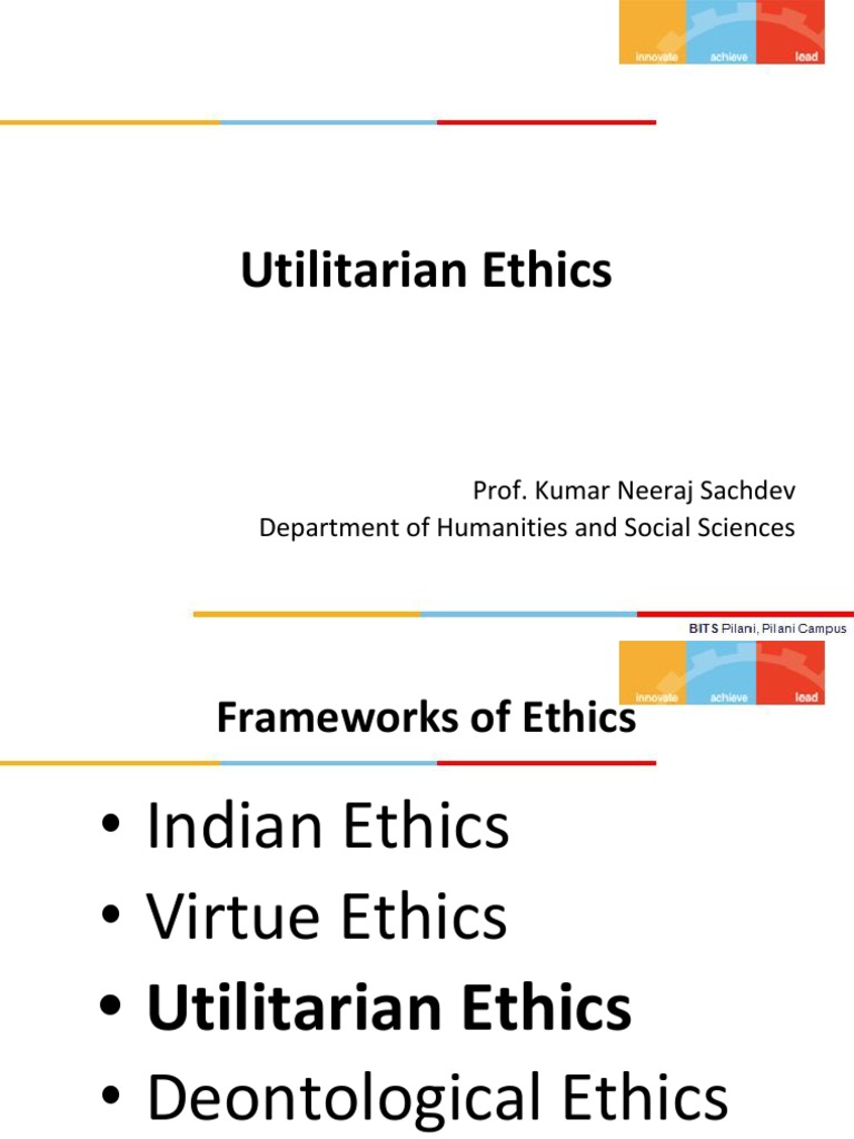 Utilitarian Theory PDF | PDF | Utilitarianism | Happiness