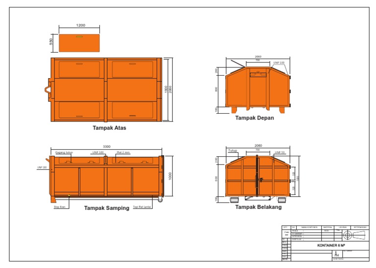 Arm Roll 6 Kubik - KONTAINER | PDF