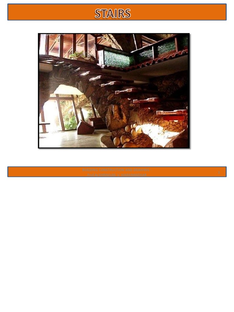 Staircase PDF | PDF | Stairs | Building Engineering
