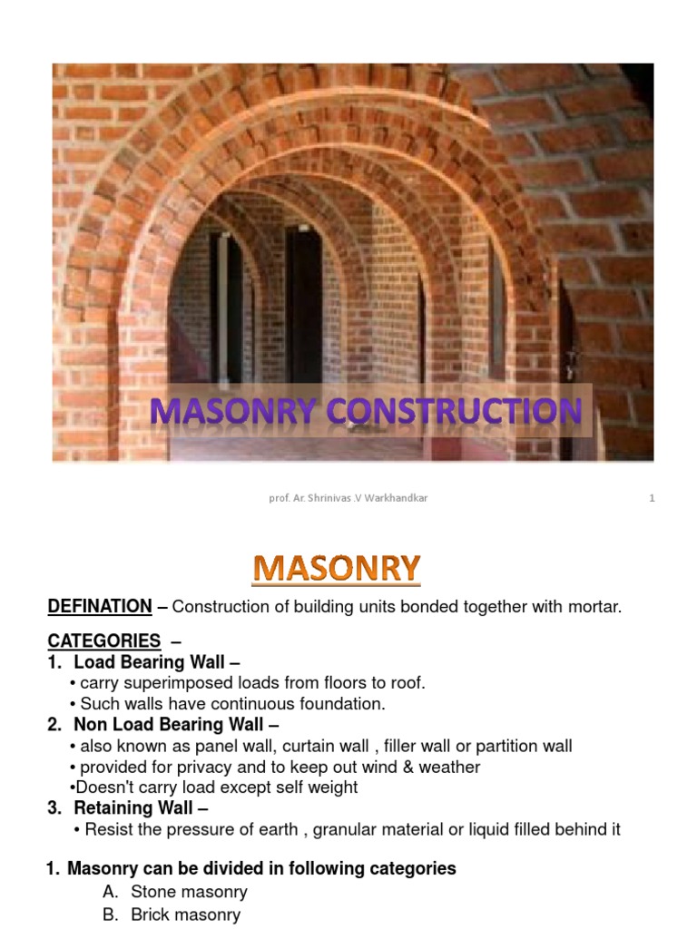 On Masonry-2 | PDF | Masonry | Brick