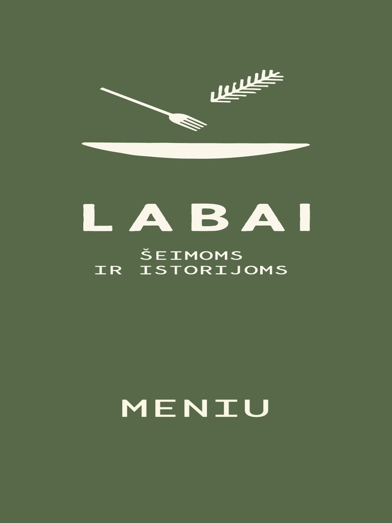 LABAI Meniu LT Webui | PDF