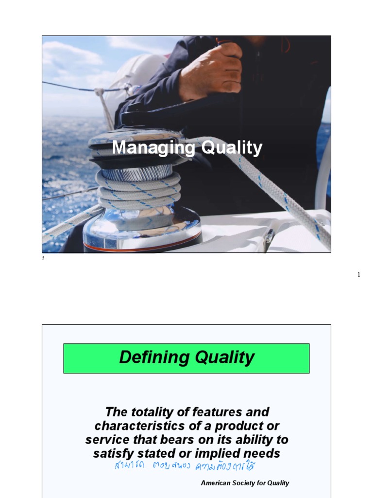 Managing Quality Printing | PDF